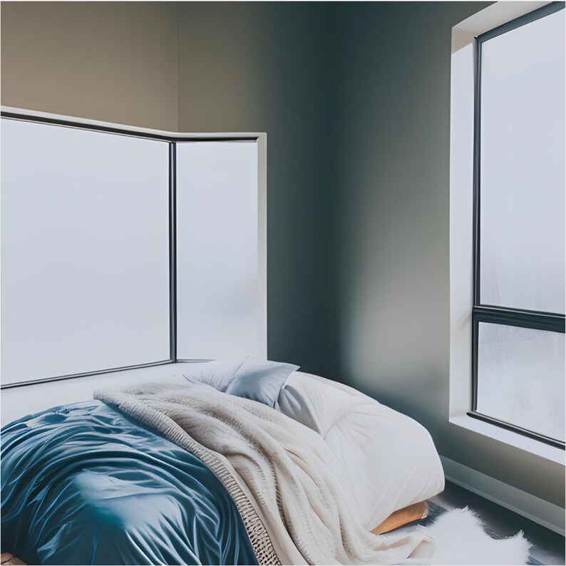 Modern Bedroom Virtual Background - Etsy