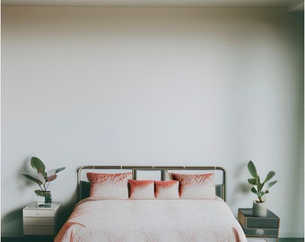Modern Bedroom Virtual Background - Etsy