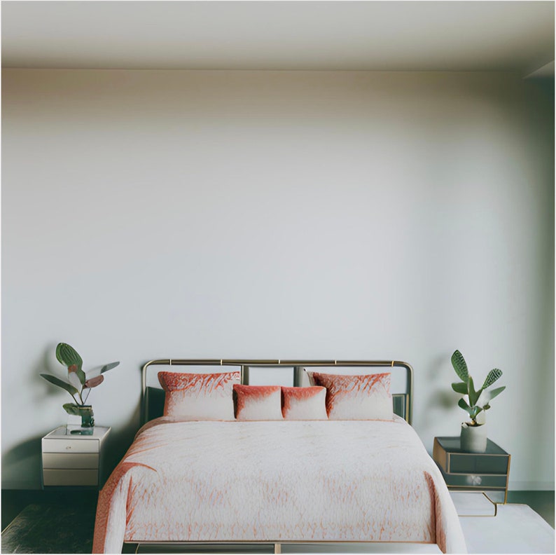 Modern Bedroom Virtual Background - Etsy