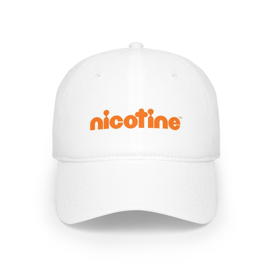 Baseball Cap Nicotine Design - Etsy