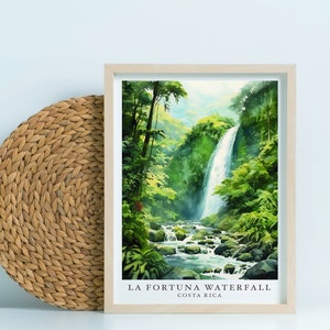 Costa Rica Art, Set of 10 Digital Prints, Nature Illustration, Home ...