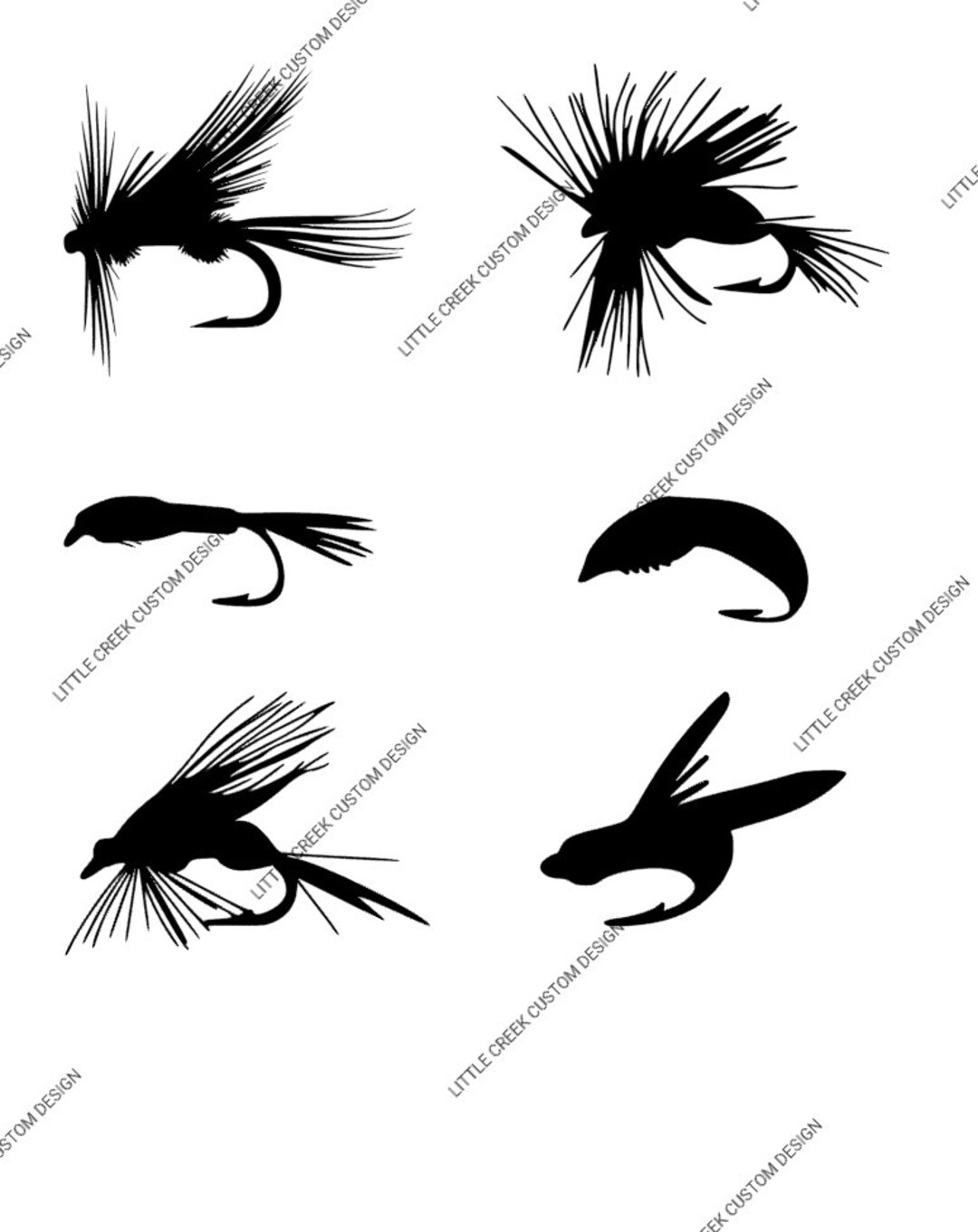 Fly SVG PNG, Nymph Svg Png, Caddis Svg Png, Mayfly, Dry Fly, Wildlife ...