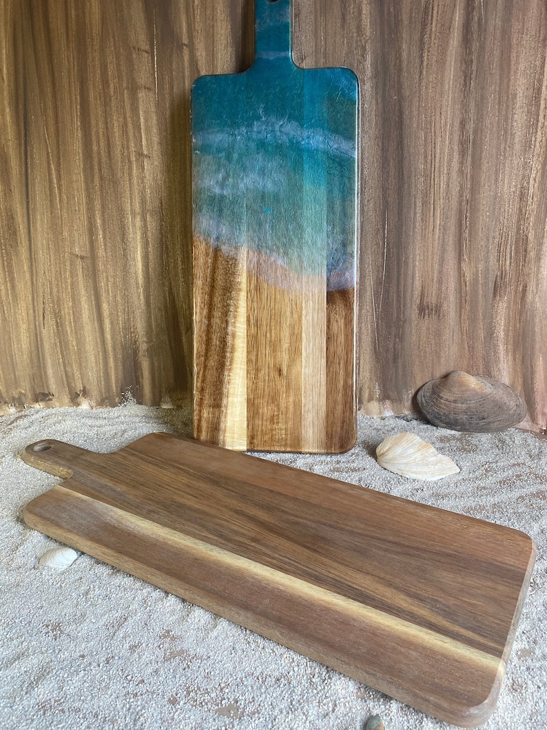Ocean Charcuterie Board, Charcuterie Board, Resin Board, Ocean Board ...