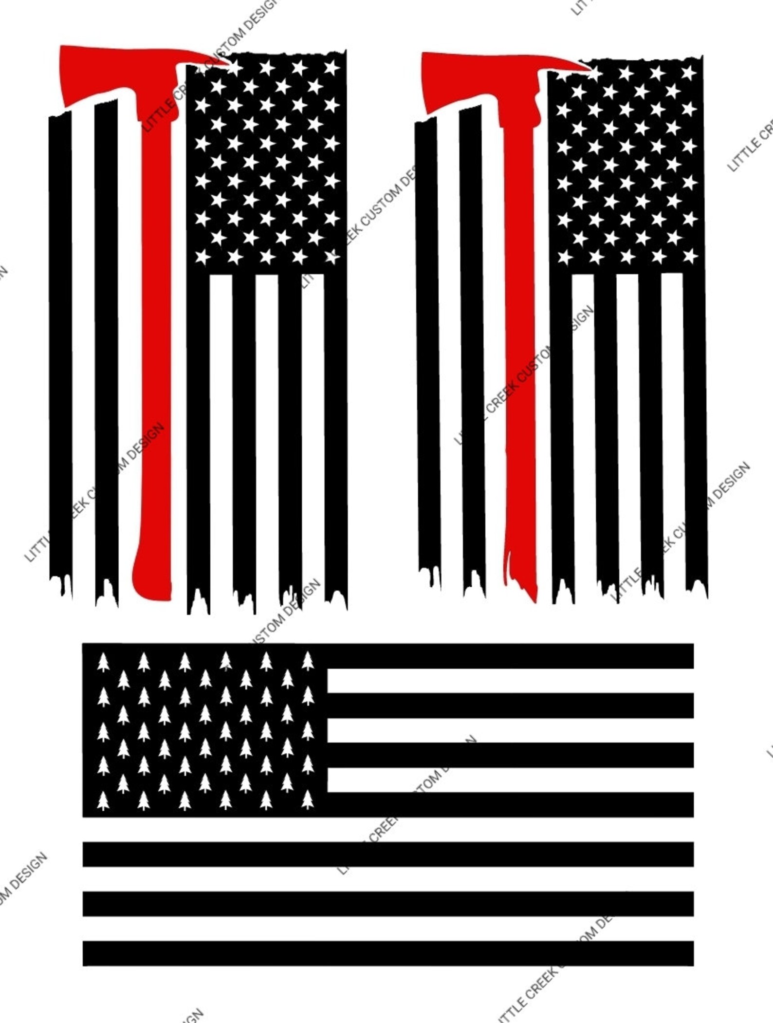 American Flag Svg Png, Wildland Svg Png, Wildland Firefighter Svg Png ...