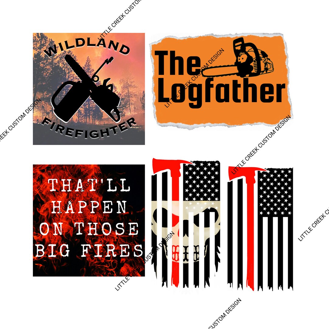 Wildland Fire Stickers, Wildland Firefighter Stickers, Sticker Pack ...