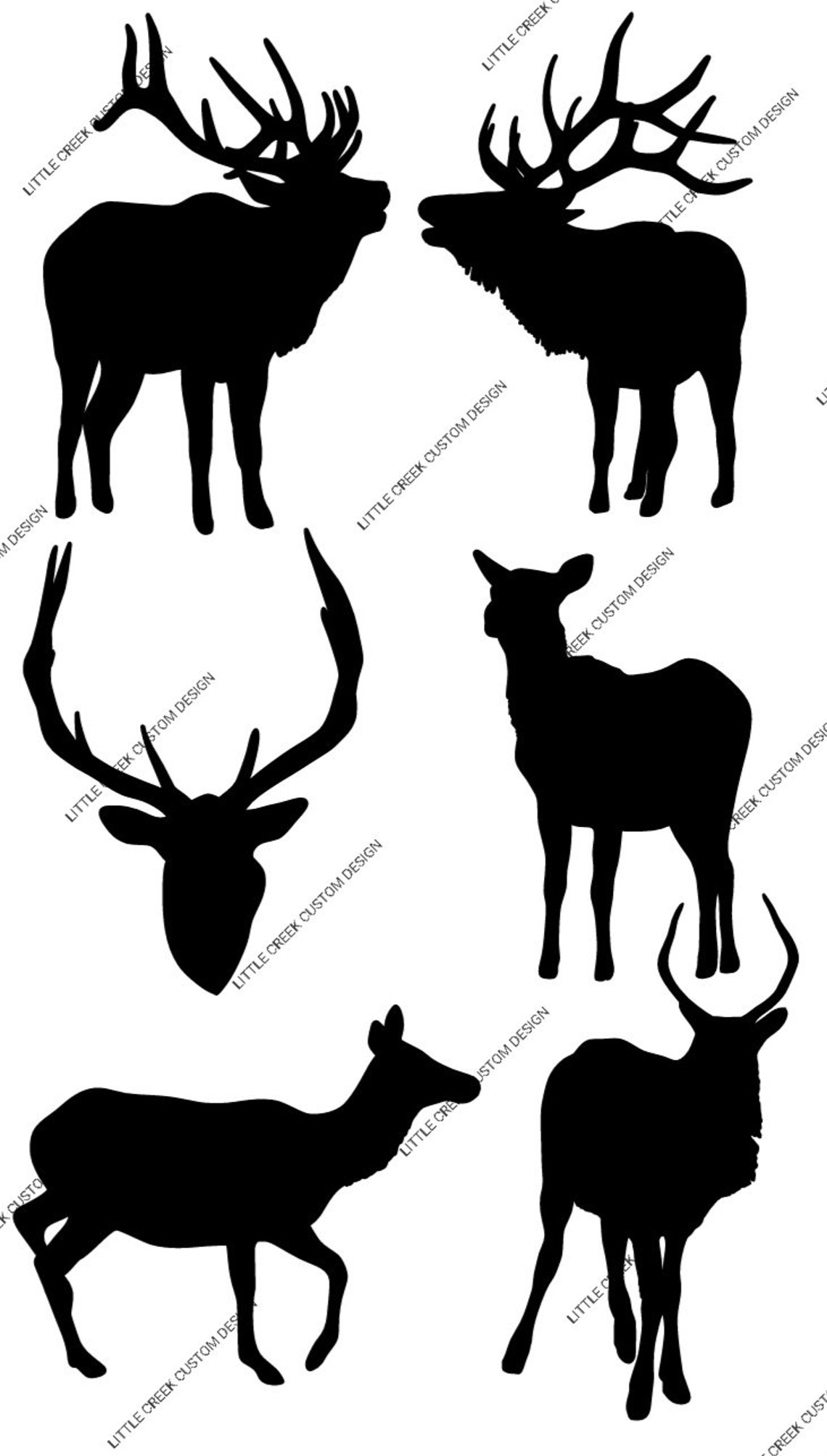 Elk SVG PNG, Cow Svg Png, Bull Svg Png, Wildlife Svg Png, Animal Svg ...