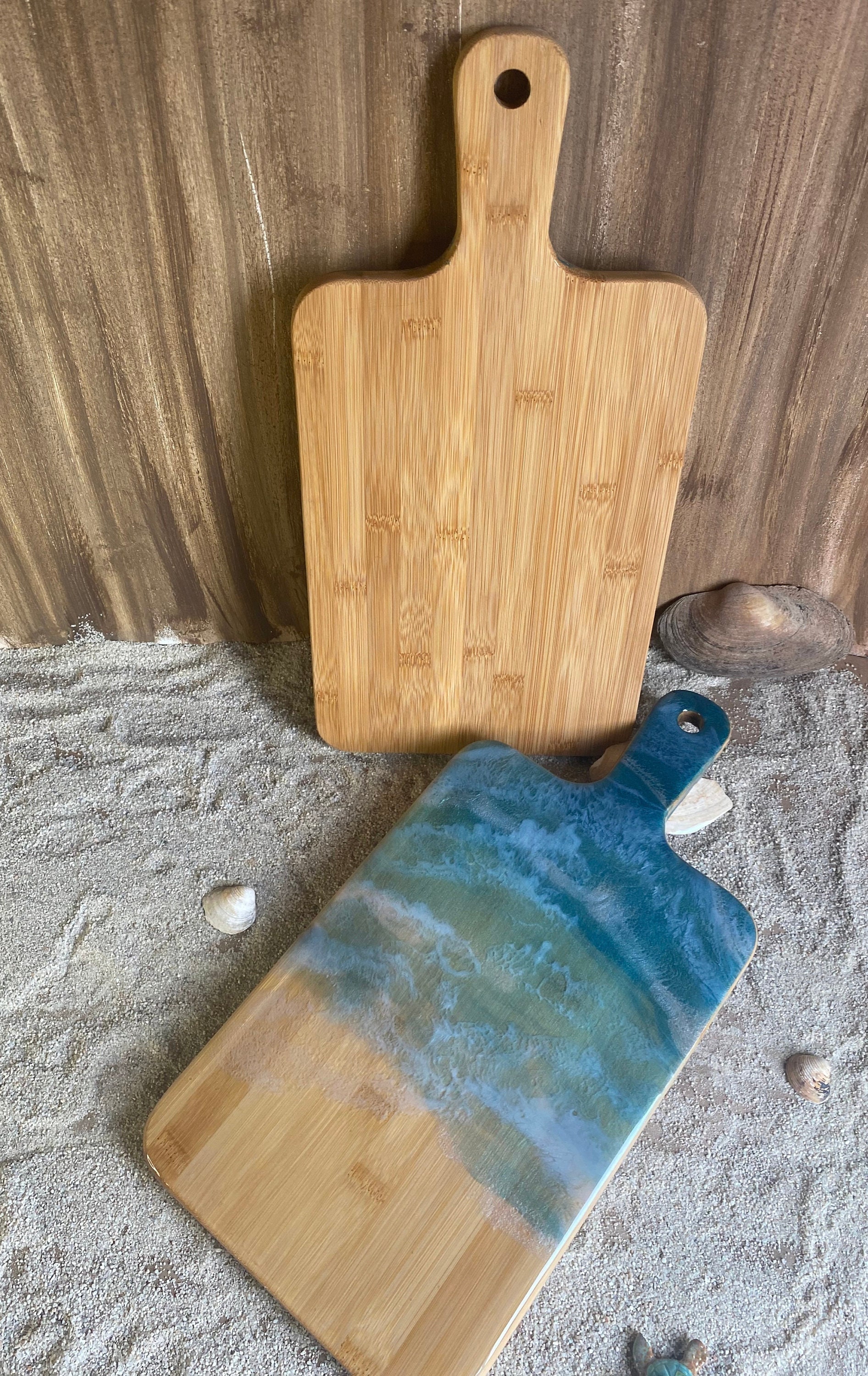 Ocean Charcuterie Board, Charcuterie Board, Resin Board, Ocean Board ...