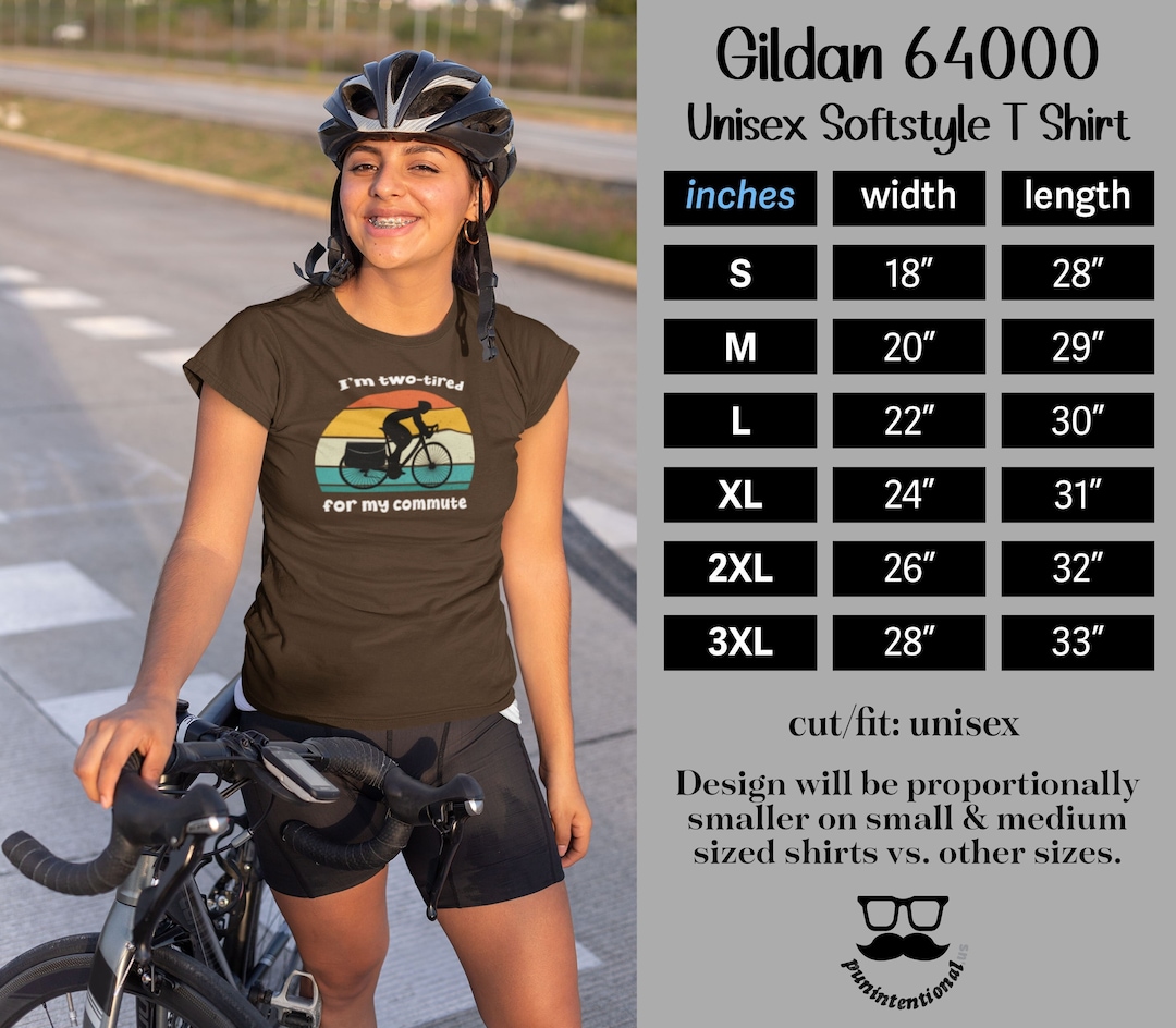 I'm Two-tired for My Commute - Funny Bike Commuter Shirt for Pun Lovers ...