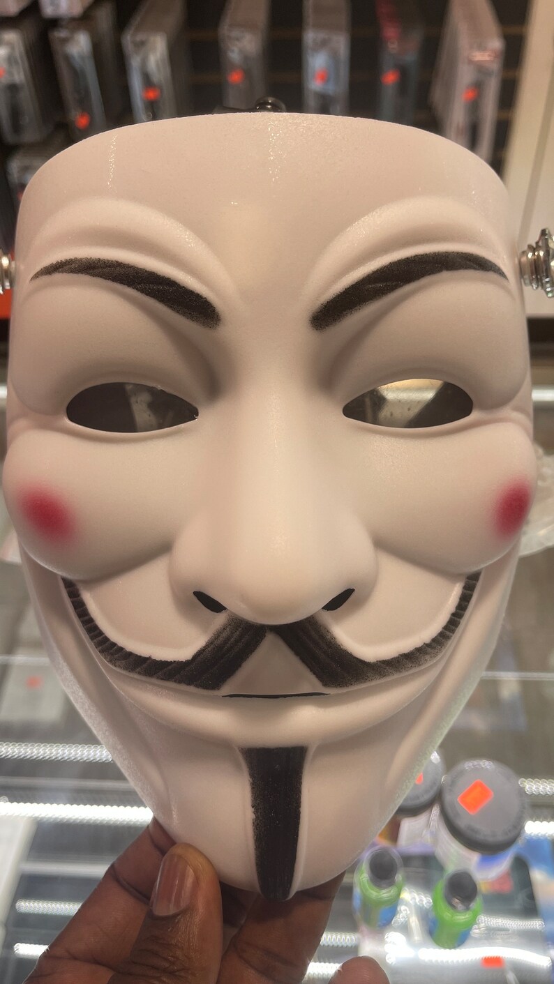 V for Vendetta Gas Mask Quality Mask Anonymous Hacker Masks for ...