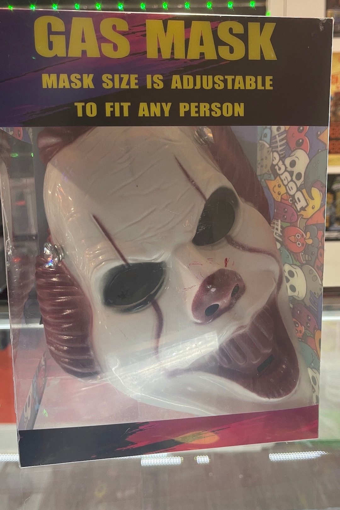 IT Movie Chapter 2 Horror Clown Gas Mask Creepy IT Mask is - Etsy