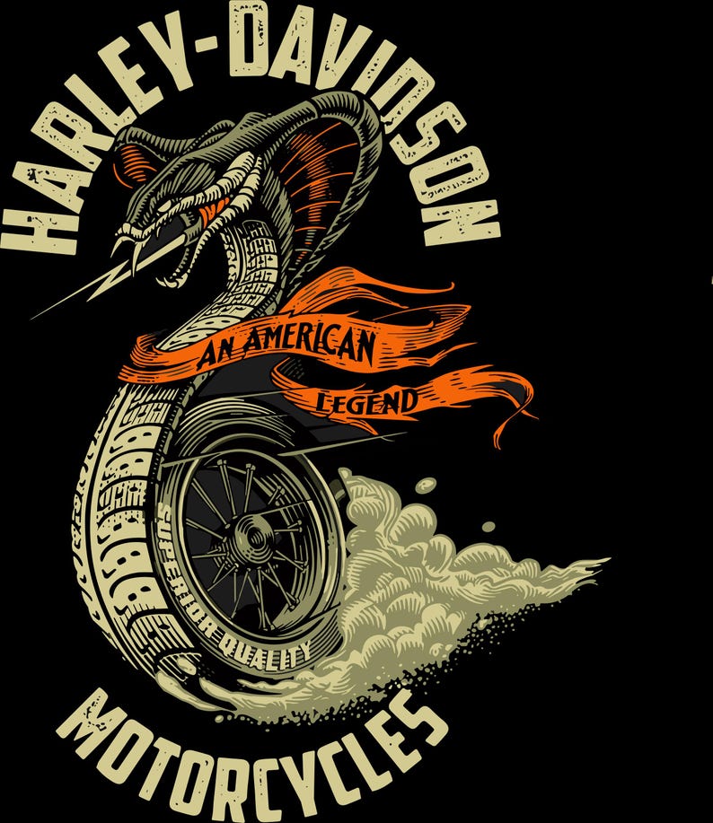 Harley Davidson Digital Stickers- Harley Davidson Digital Files ...