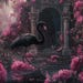 The Guardian of Arcadia – the Black Flamingo of Transformation - Etsy