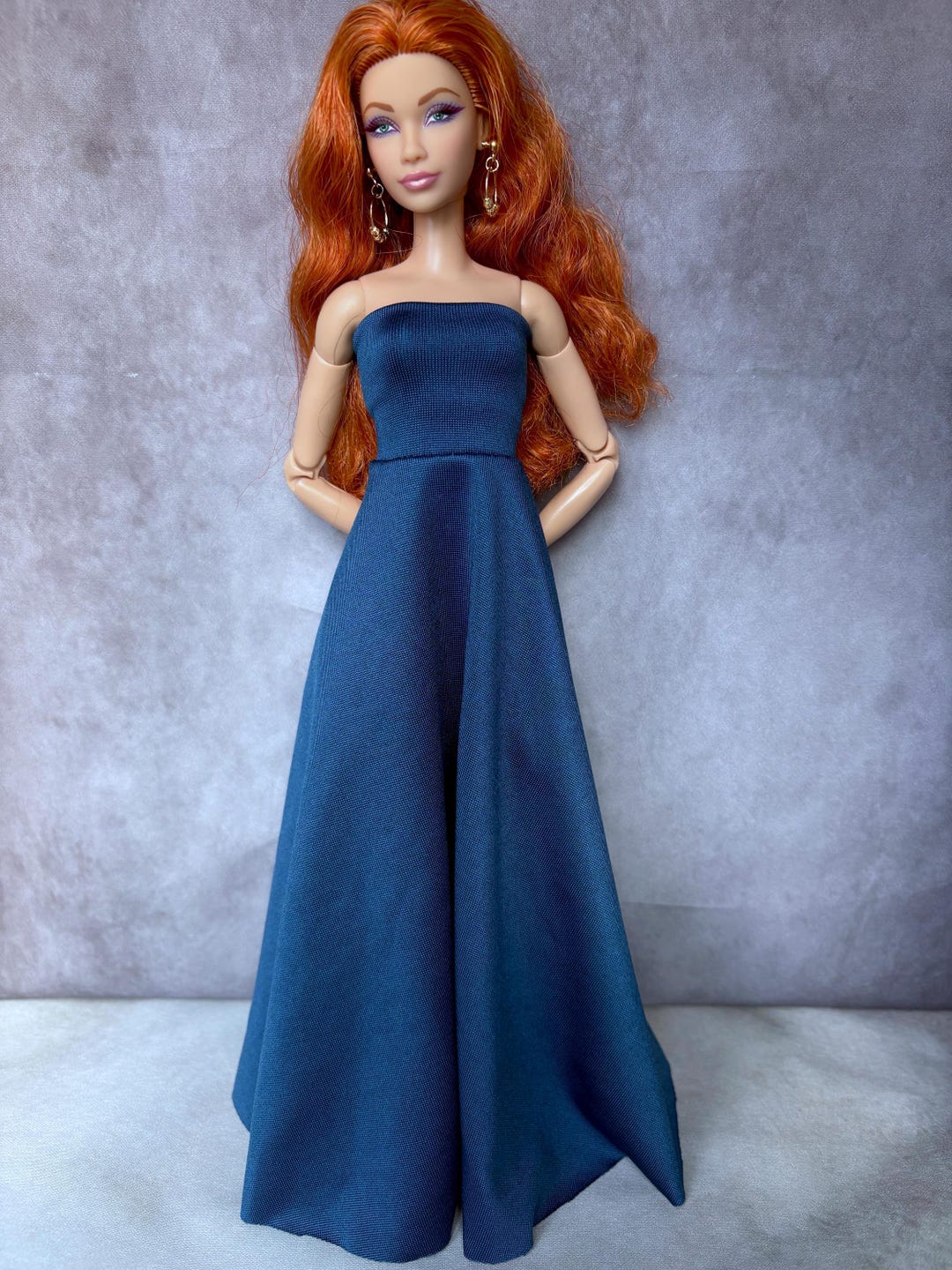 Doll Dress, 1/6 Scale Handmade Clothes, Doll Fashion Outfit, 11.5 Inch ...