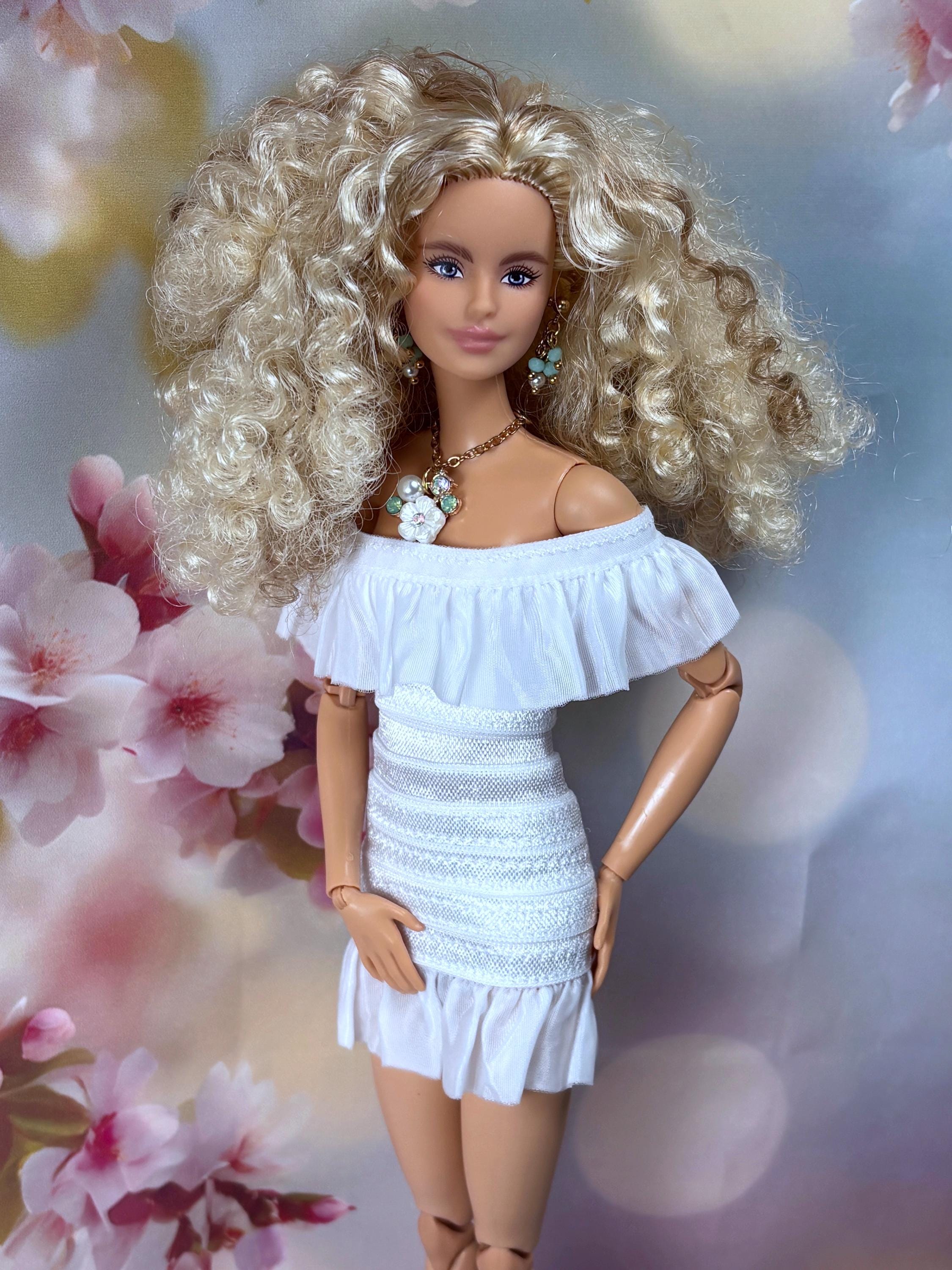 Doll Clothing Set, 1/6 Scale Stretch Outfit, Doll Fashion Clothing ...