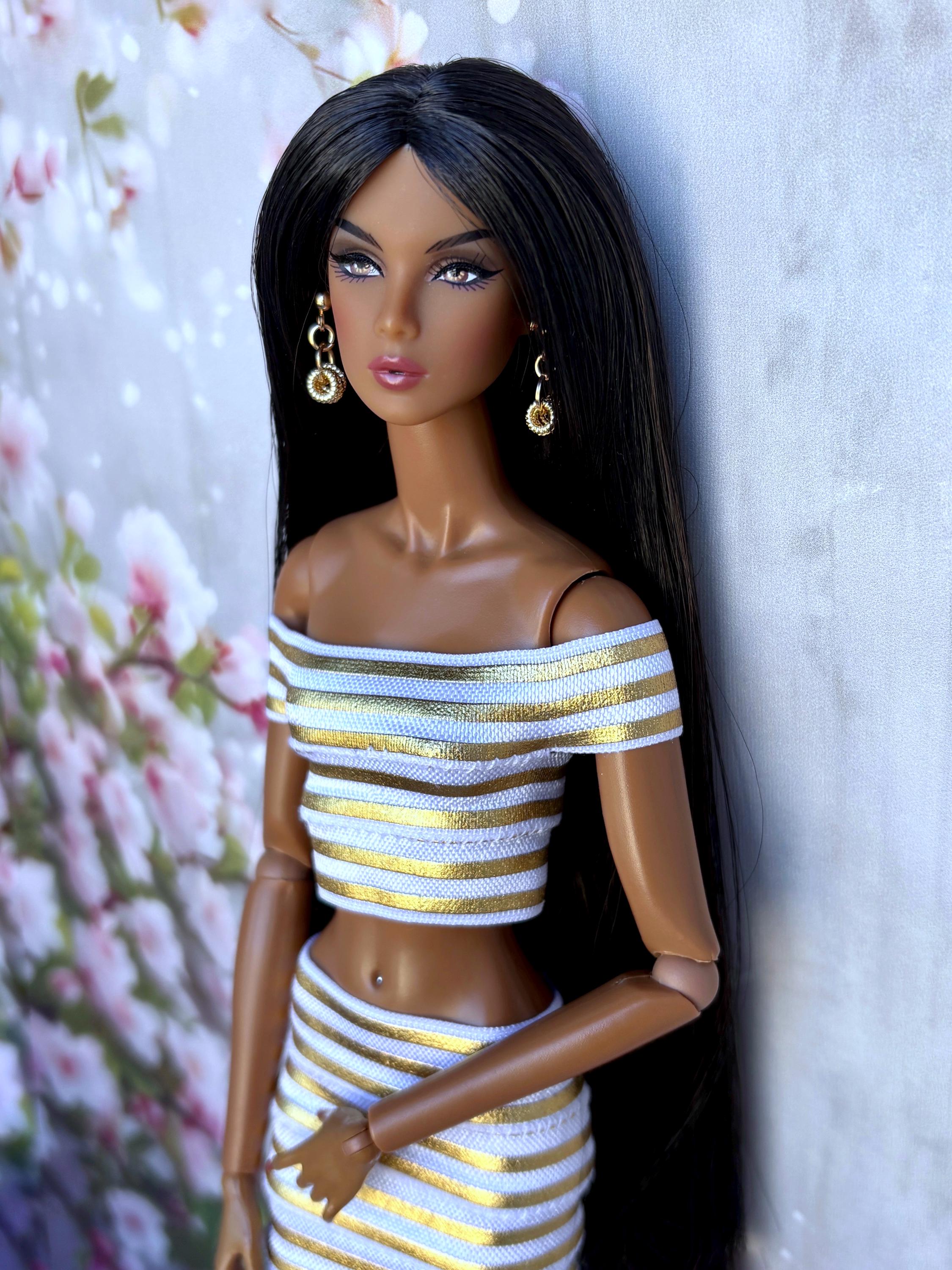 Doll Clothing Set, 1/6 Scale Stretch Outfit, Doll Fashion Clothing ...