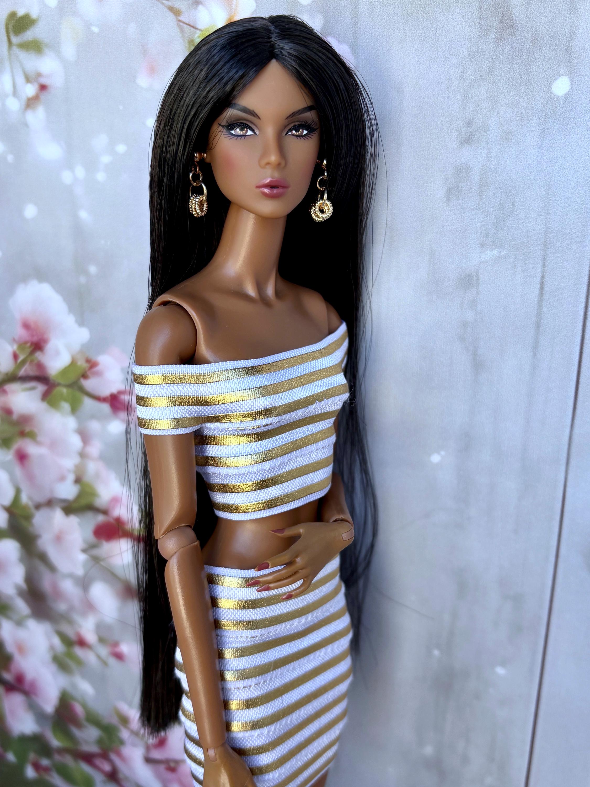 Doll Clothing Set, 1/6 Scale Stretch Outfit, Doll Fashion Clothing ...