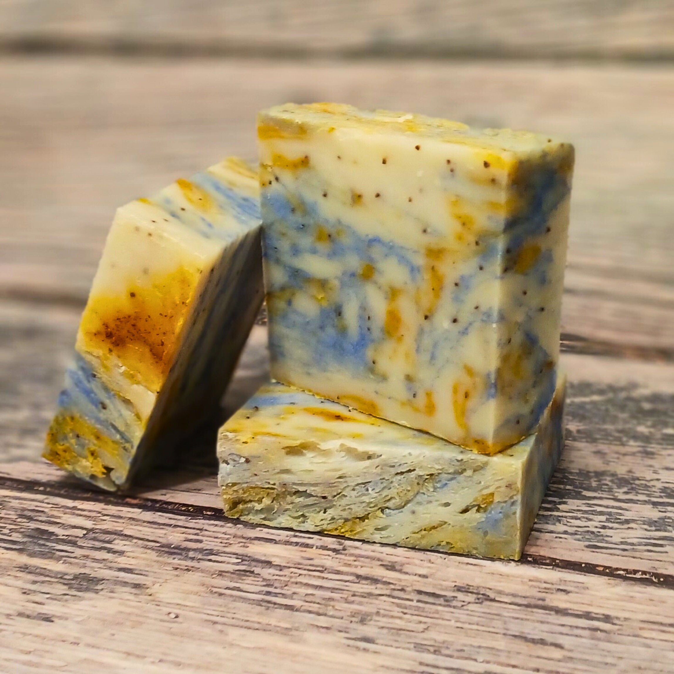 Six Pack Assorted Handmade Soap Discounted Priced Cherry Almond Mint ...