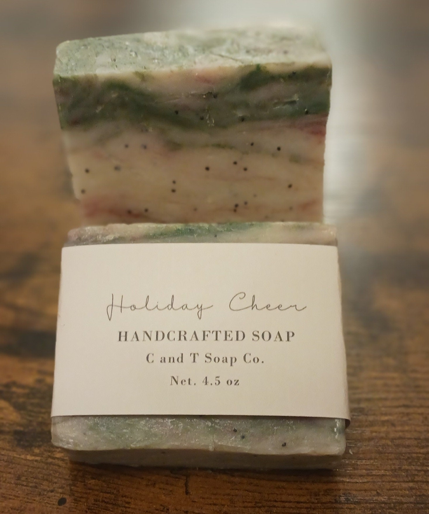 Holiday Cheer Bar Soap Aromatic and Moisturizing Perfect for - Etsy