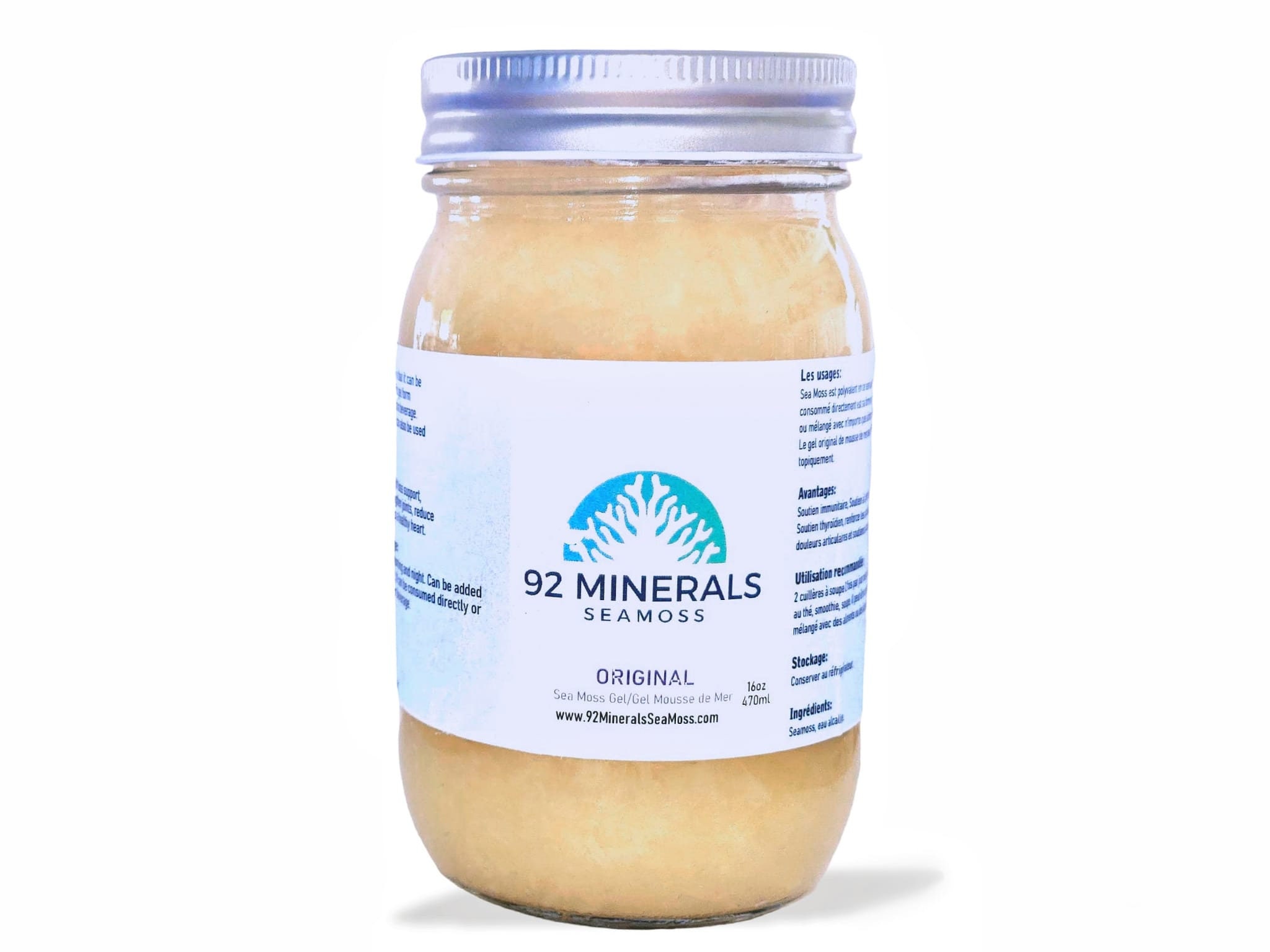 Healthy Natural Pure Sea Moss 92 to 102 Minerals Dr Sebi Superfood ...