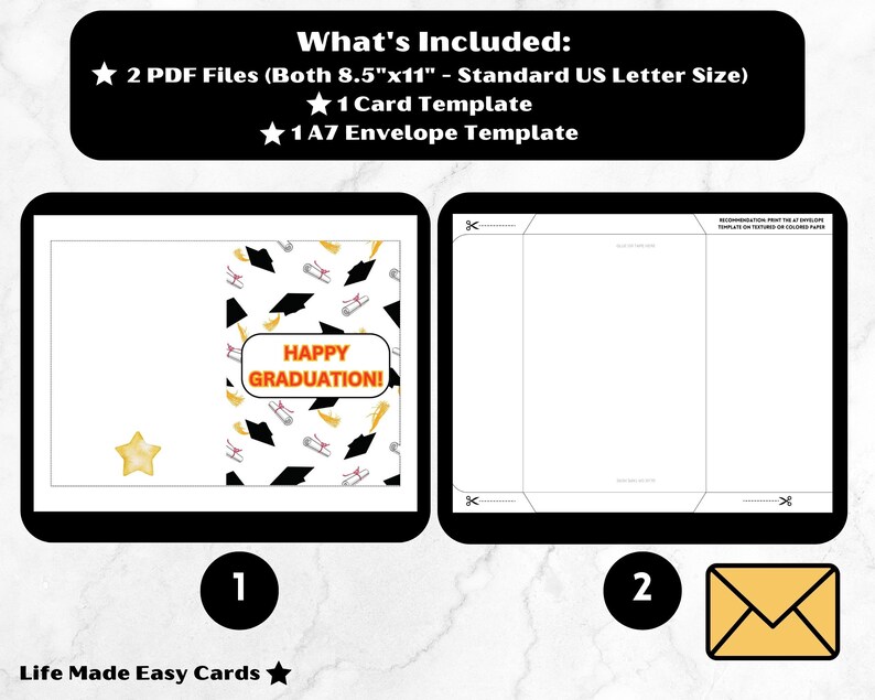 Printable Graduation Card Digital Download Card Happy - Etsy
