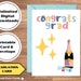 Printable Graduation Card, Congrats Grad, Congratulations Graduate ...