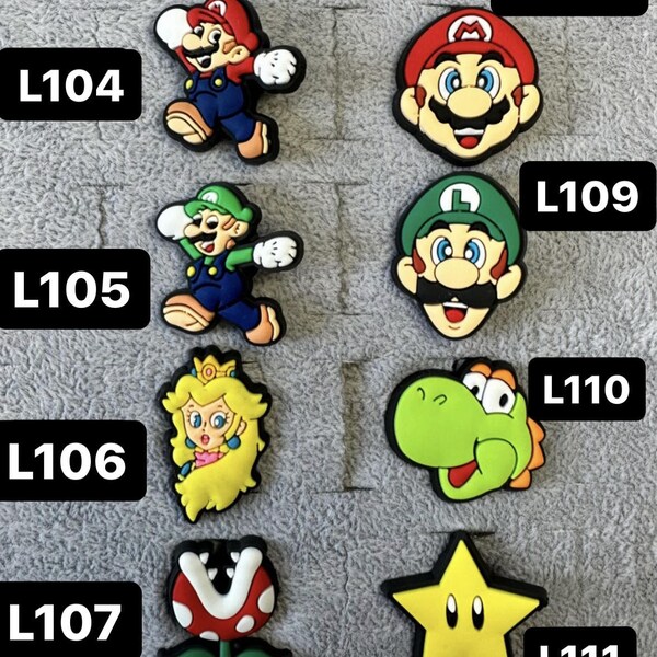 Super mario croc jibbitz - Etsy Österreich