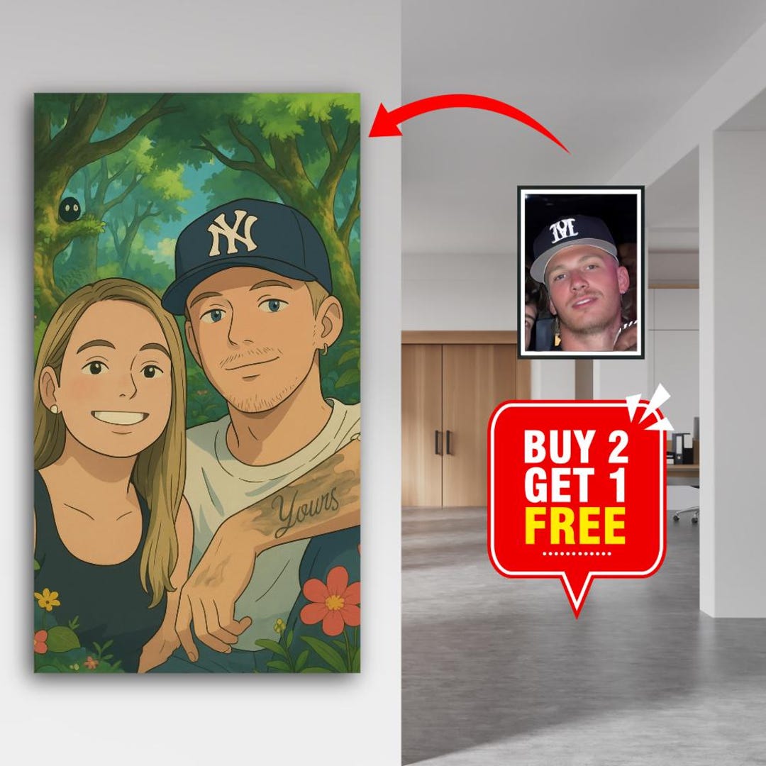 Custom Studio Ghibli Style Portrait | Fantasy Digital Art ...