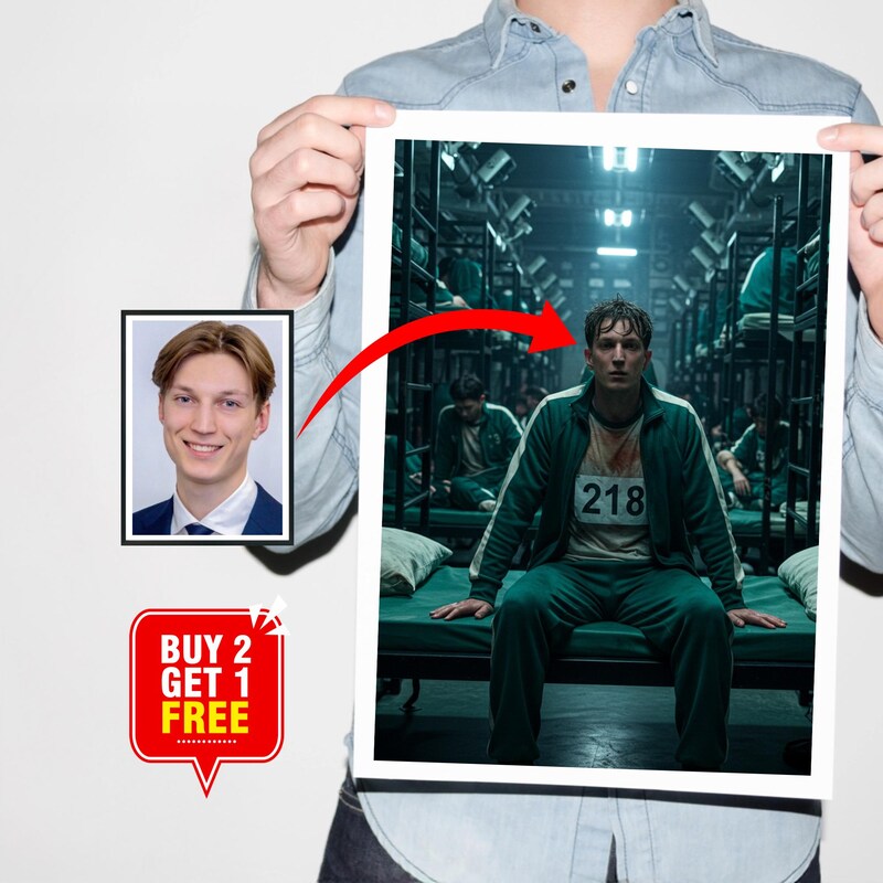 Squidgames Poster - Etsy UK