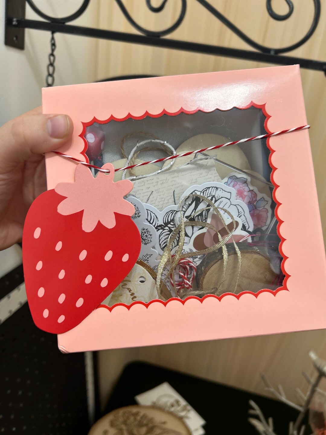 Strawberry Shortcake Box of Paper\misc Craft Supply - Etsy
