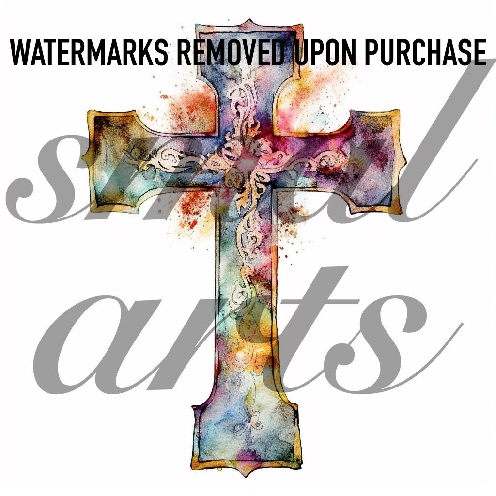 300 DPI, Cross/ Crucifix Clipart, 4K Quality, Art, Transparent, Clipart ...