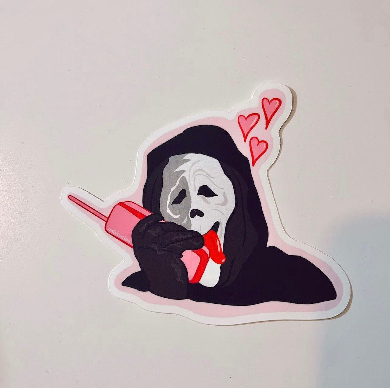 Spooky Scream Call Sticker - Etsy