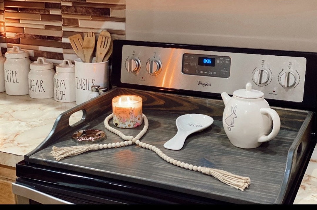 Decorative Stove Cover | Noodle Board | Serving Tray - Etsy