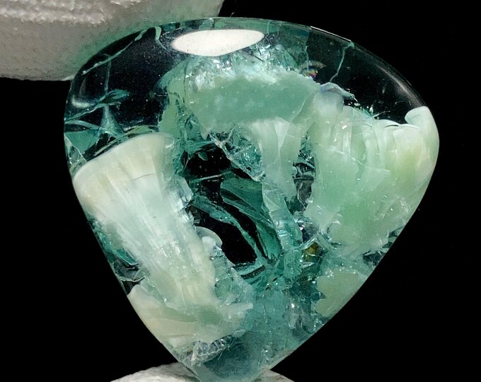 Imori Stone AKA Victoria Stone, Pear Cabochon, 27x27x7 MM, 39 CTS ...
