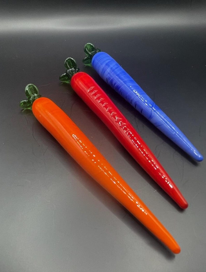 Glass Carrot - Etsy