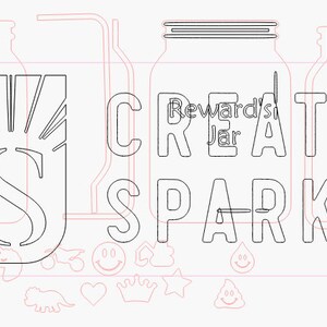 Rewards Jar SVG (laser Cut File) - Etsy
