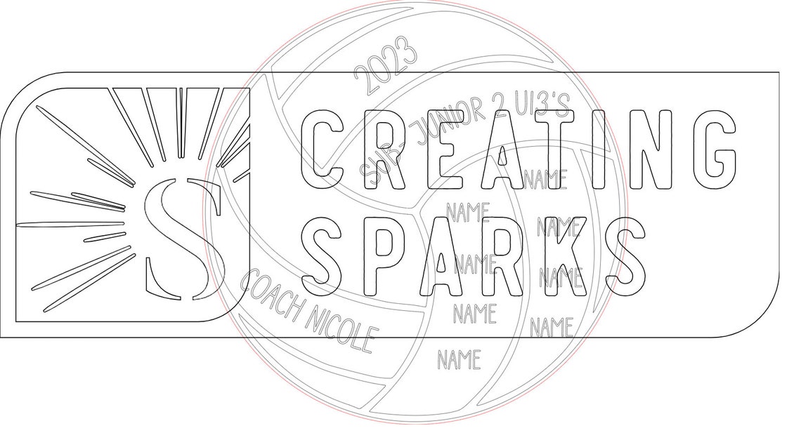 Netball Download Laser Cut File SVG - Etsy