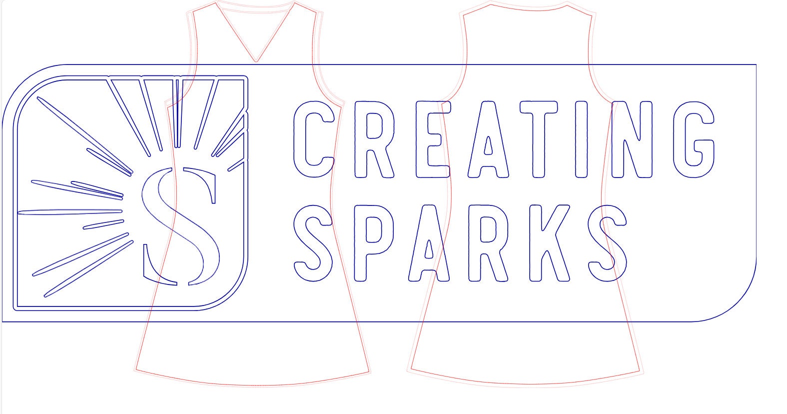 Netball Dress SVG Download - Etsy
