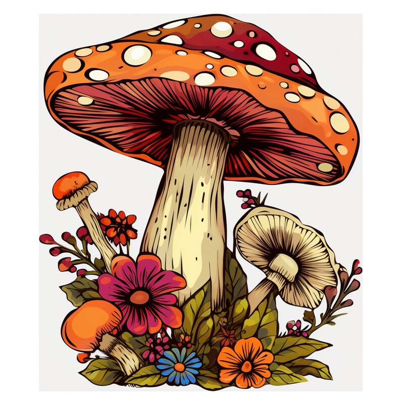 Imágenes prediseñadas de setas coloridas florales, 12 archivos PNG ...