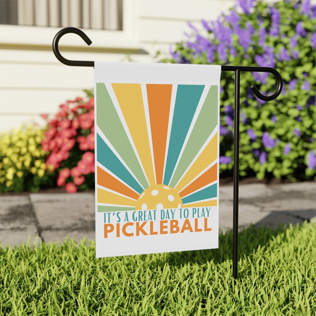 Pickleball Banner, Pickleball Flag, Pickleball Garden Flag, Pickleball ...