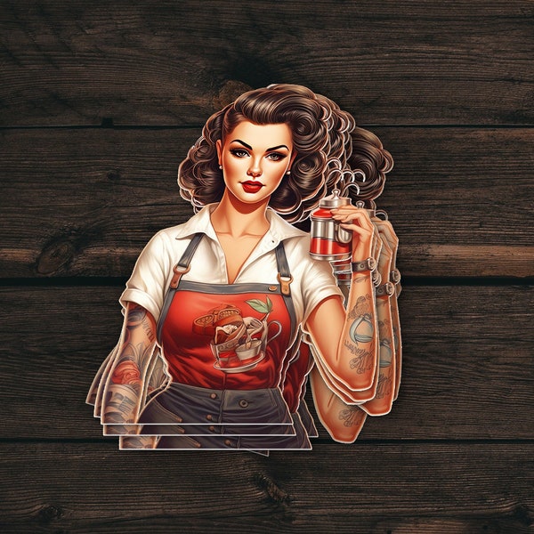 Vintage Pin up Girl - Etsy