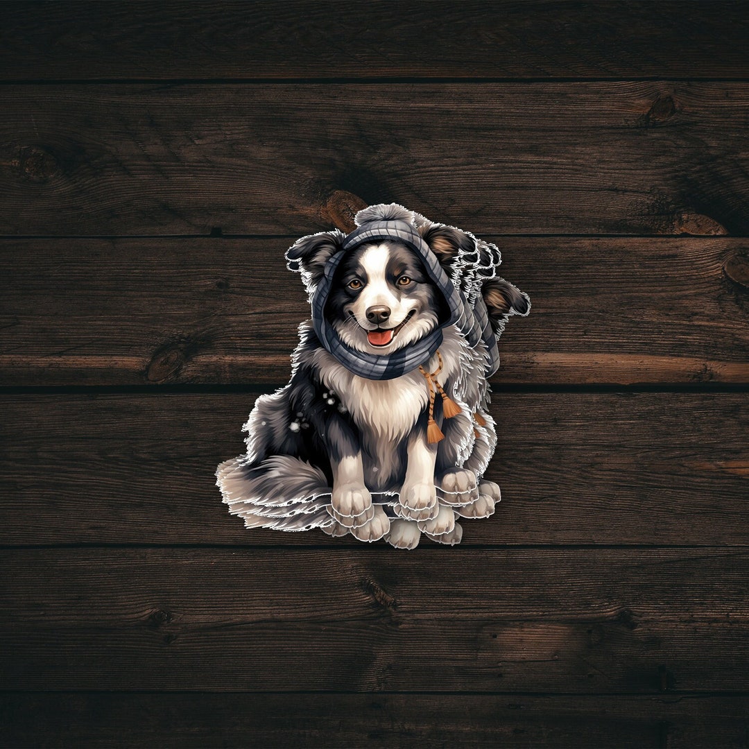Border Collie Dog Sticker Border Collie Dog Sticker for - Etsy