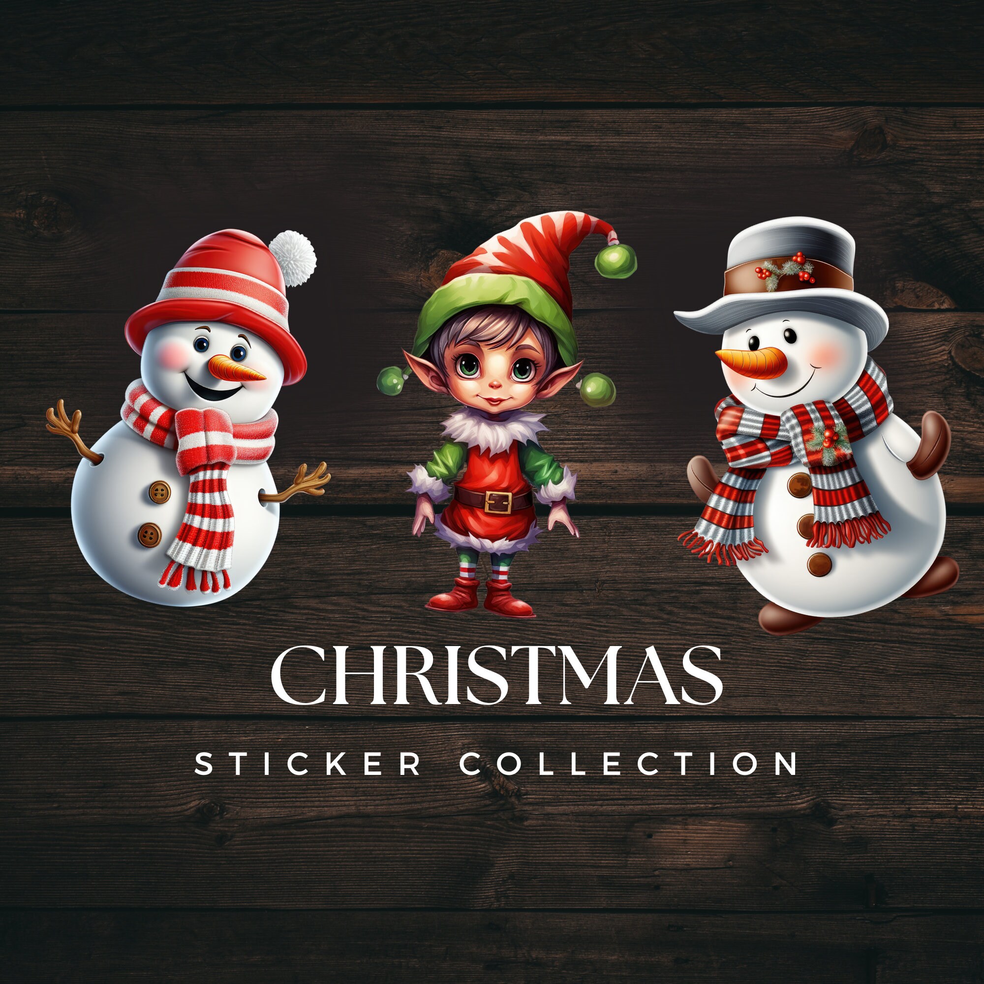 Christmas Poinsettia Sticker, Sticker for Tumblers, Red Poinsettia ...