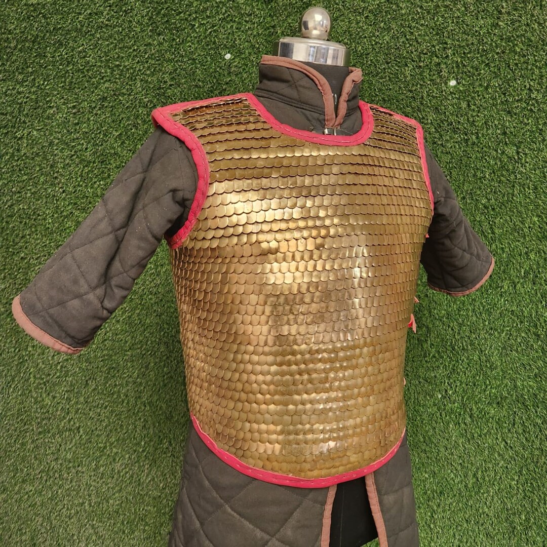 Brass Scale Lorica Squamata scale Armor - Etsy