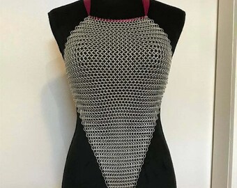 Medieval Chainmail Top Bra and Skirt Halter Nice Chainmail - Etsy