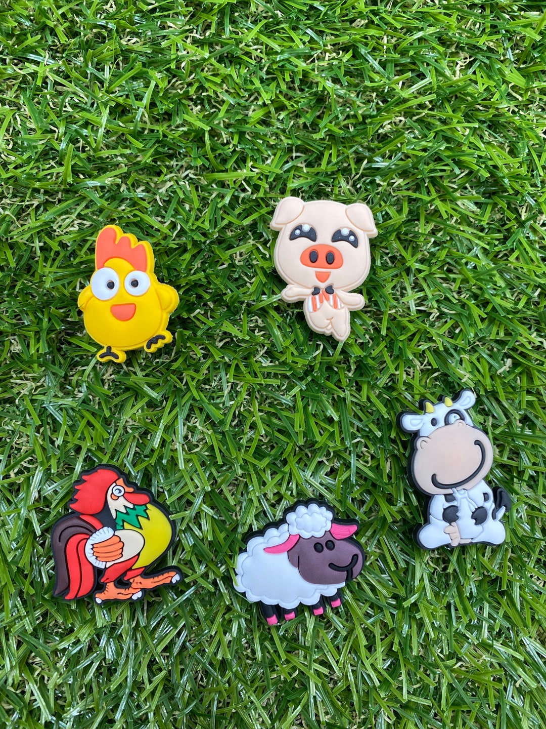 Cute Farm Animal Croc Charm BUNDLE - Etsy