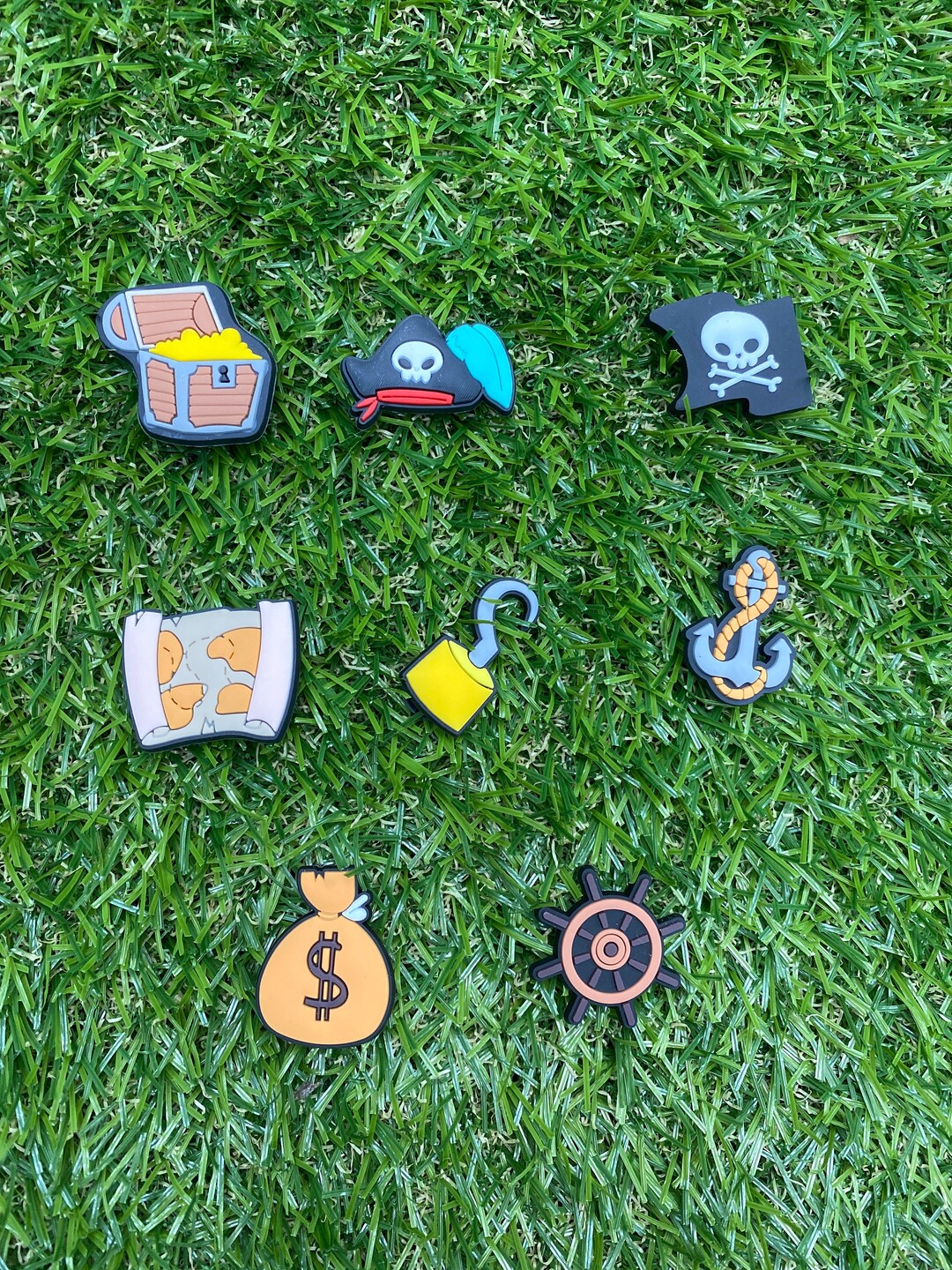 Pirate Croc Charms INDIVIDUALS - Etsy