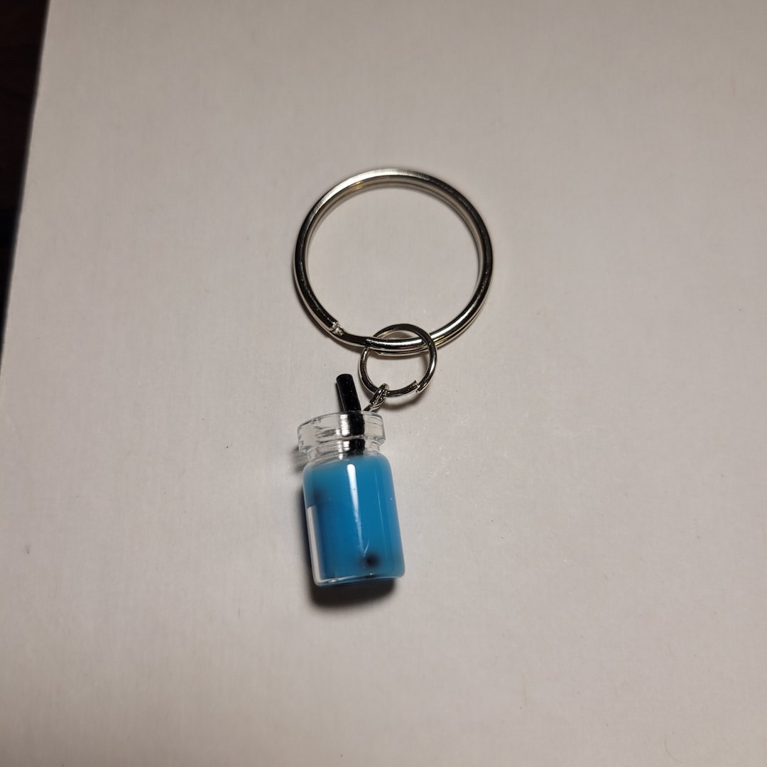 Boba Tea Keyring - Etsy