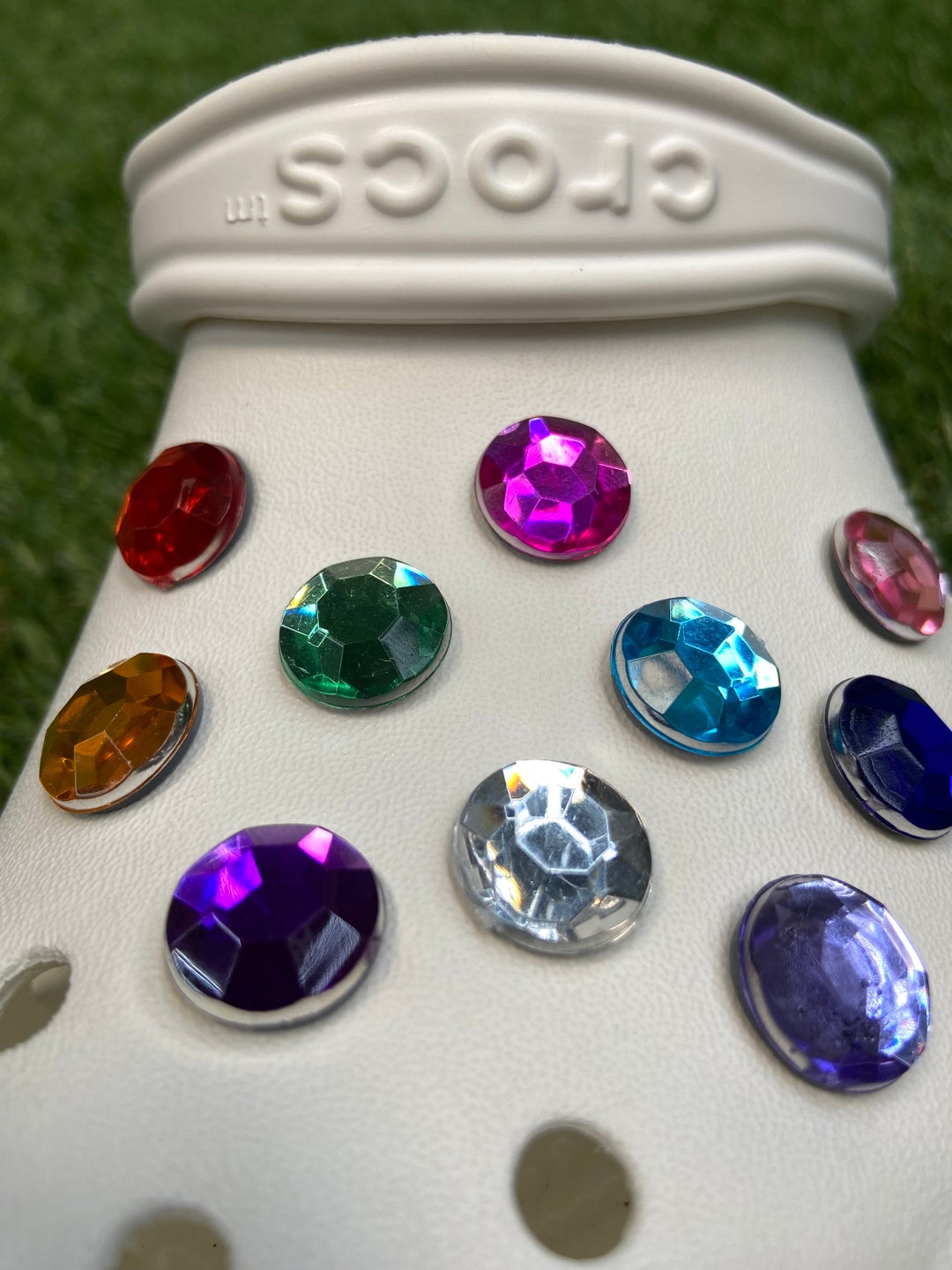 Gemstone Croc Charm BUNDLE - Etsy