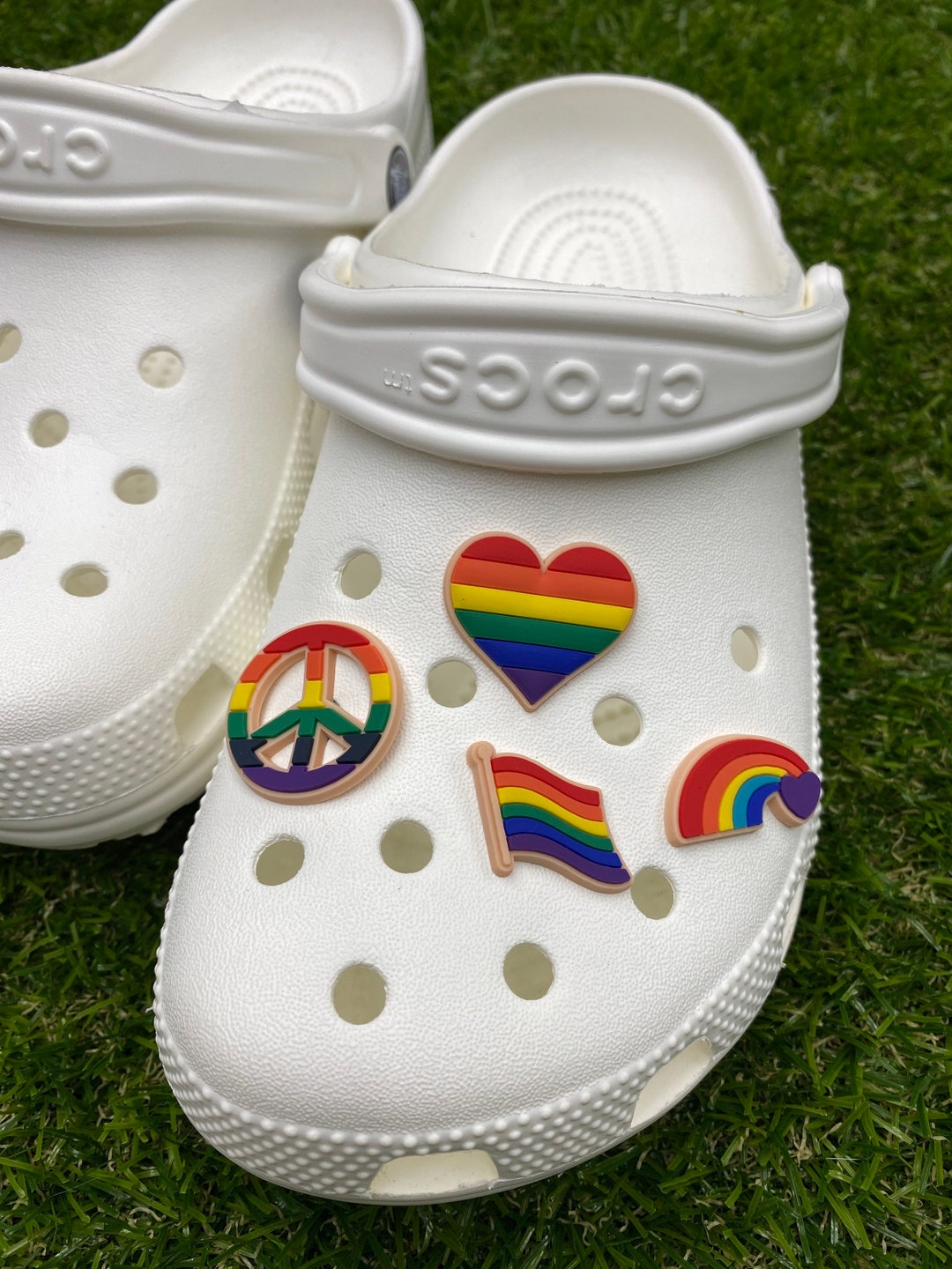 Rainbow Pride Croc Charm BUNDLE - Etsy
