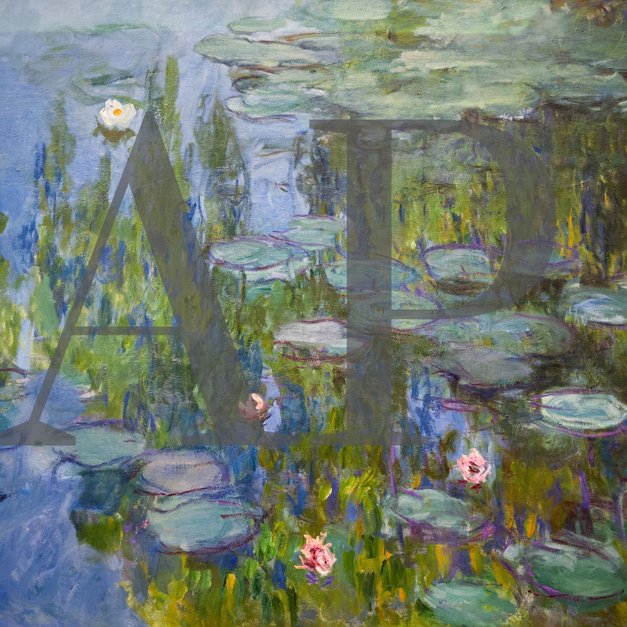 Claude Monet Digital Paper Bundle | Famous Artists - 24 Designs - 12in ...